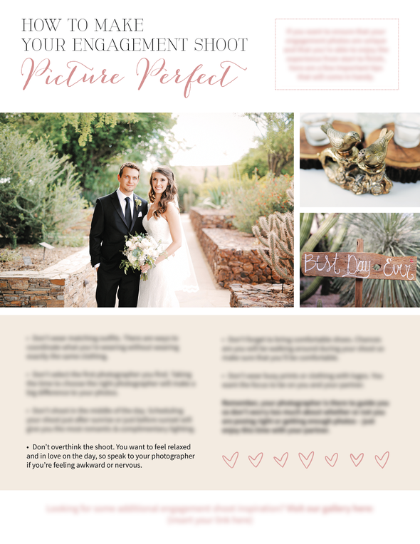 Wedding Photography Newsletters Last Day