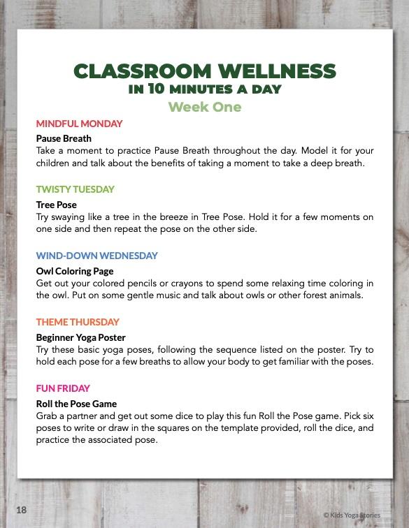 classroom-wellness