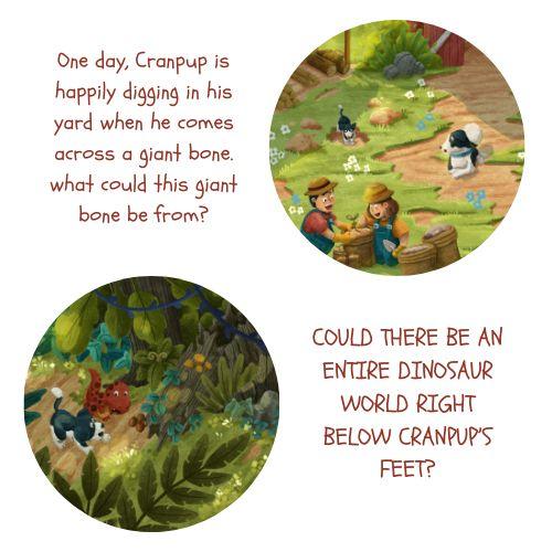 The Adventures of Cranpup: The Cranasaurus & The T-Rex