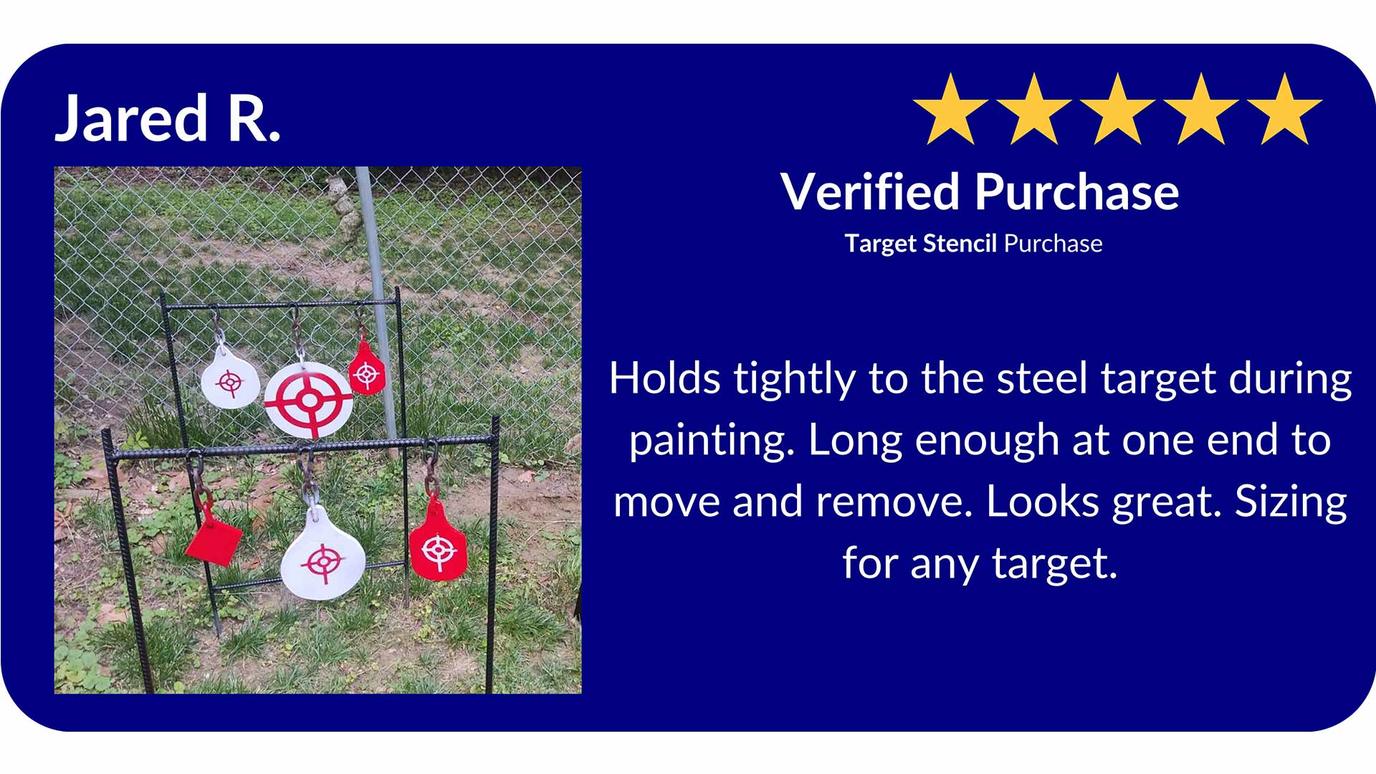 Magnetic Target Painting Stencils 🎯