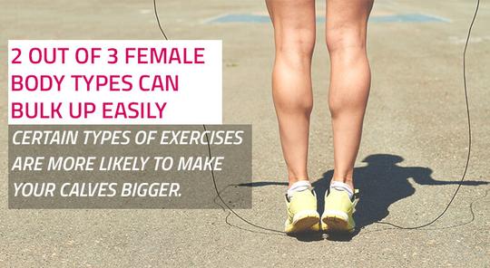 HOW TO SLIM CALVES