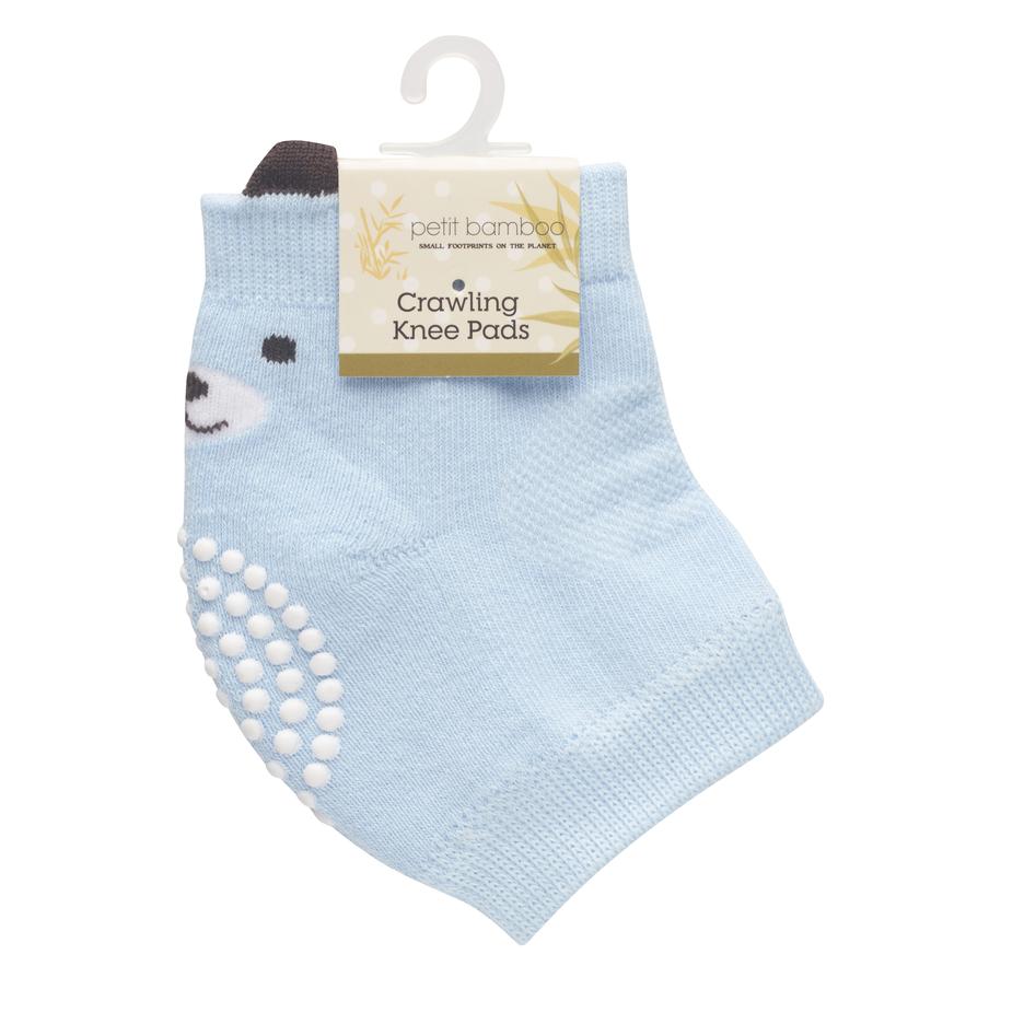 Petit Bamboo Knee pads - Bear Blue