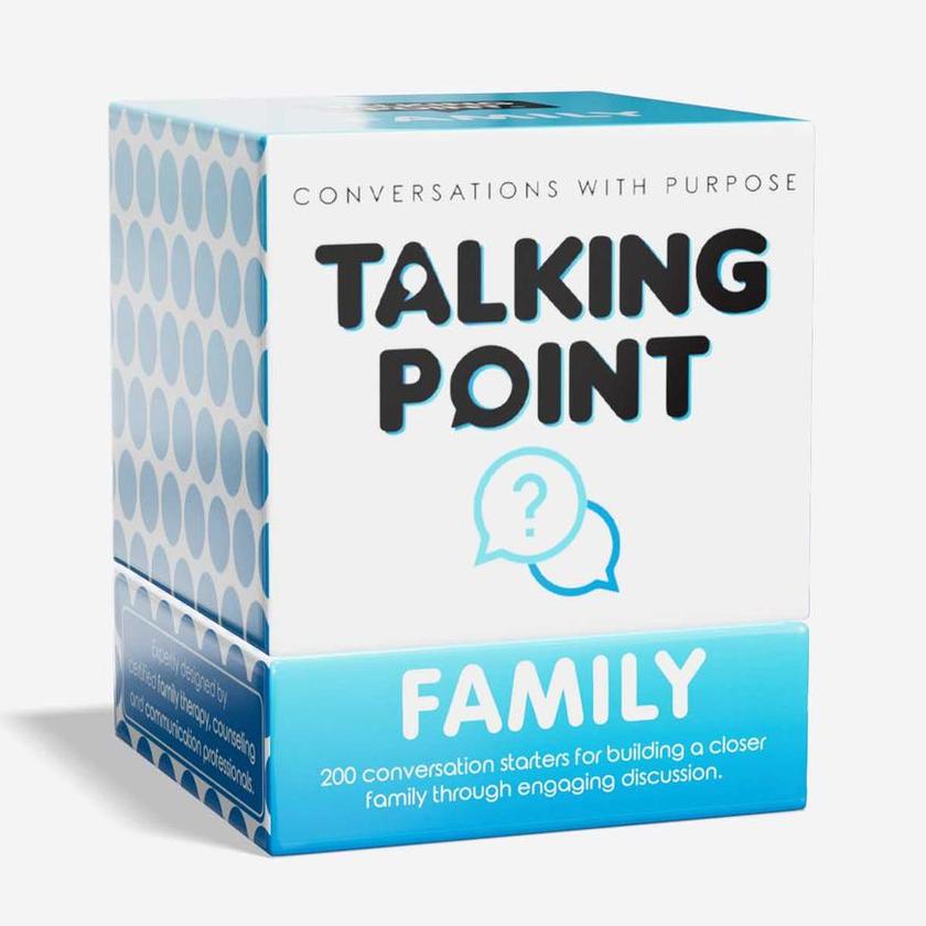 Talking Point Cards | Deep Conversation Starter Cards for Families