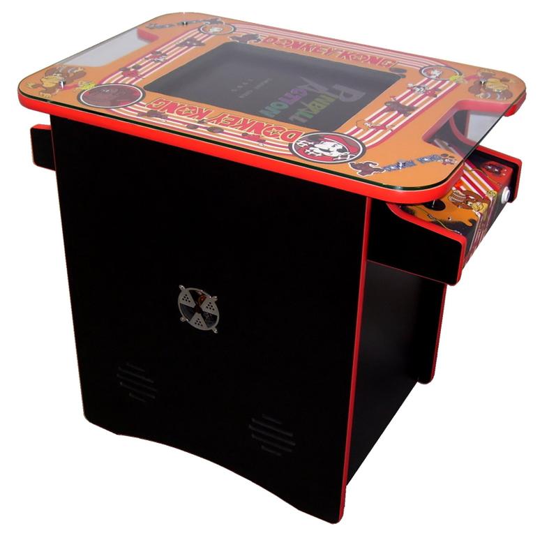 Retro Cocktail Table Arcade Machine - Donkey Kong Themed