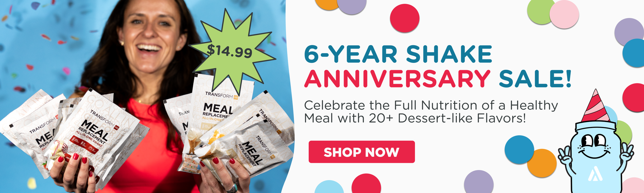 Shake 6th Anniversary Sale - TransformHQ