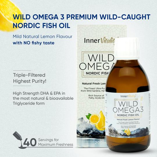 WILD OMEGA3 LIQUID FISH OIL