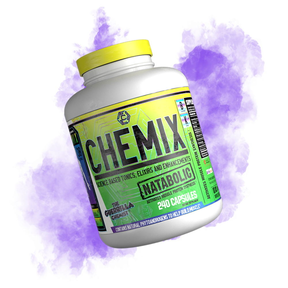 CHEMIX- NATABOLIC TESTOSTERONE BOOSTER (FORMULATED BY THE GUERRILLA CH ...