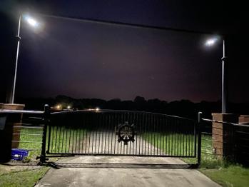 60W Solar Street Light 6000 Lumens