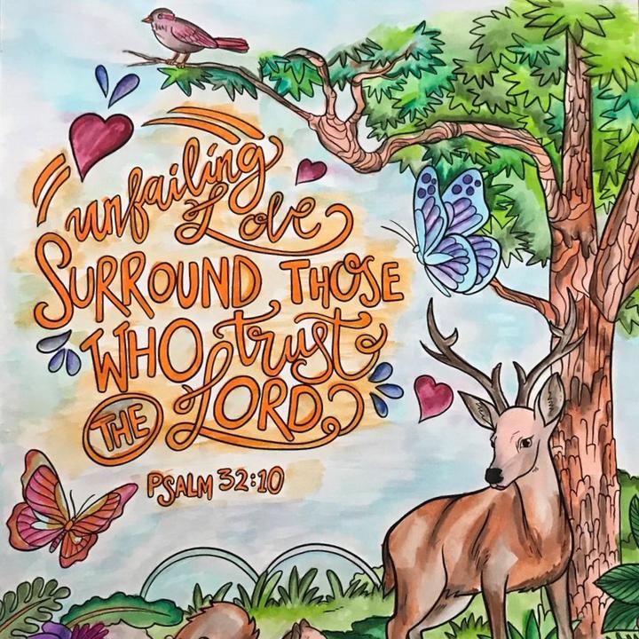 Freebie Friday 11-08-19 Colorful Scriptures Coloring Page