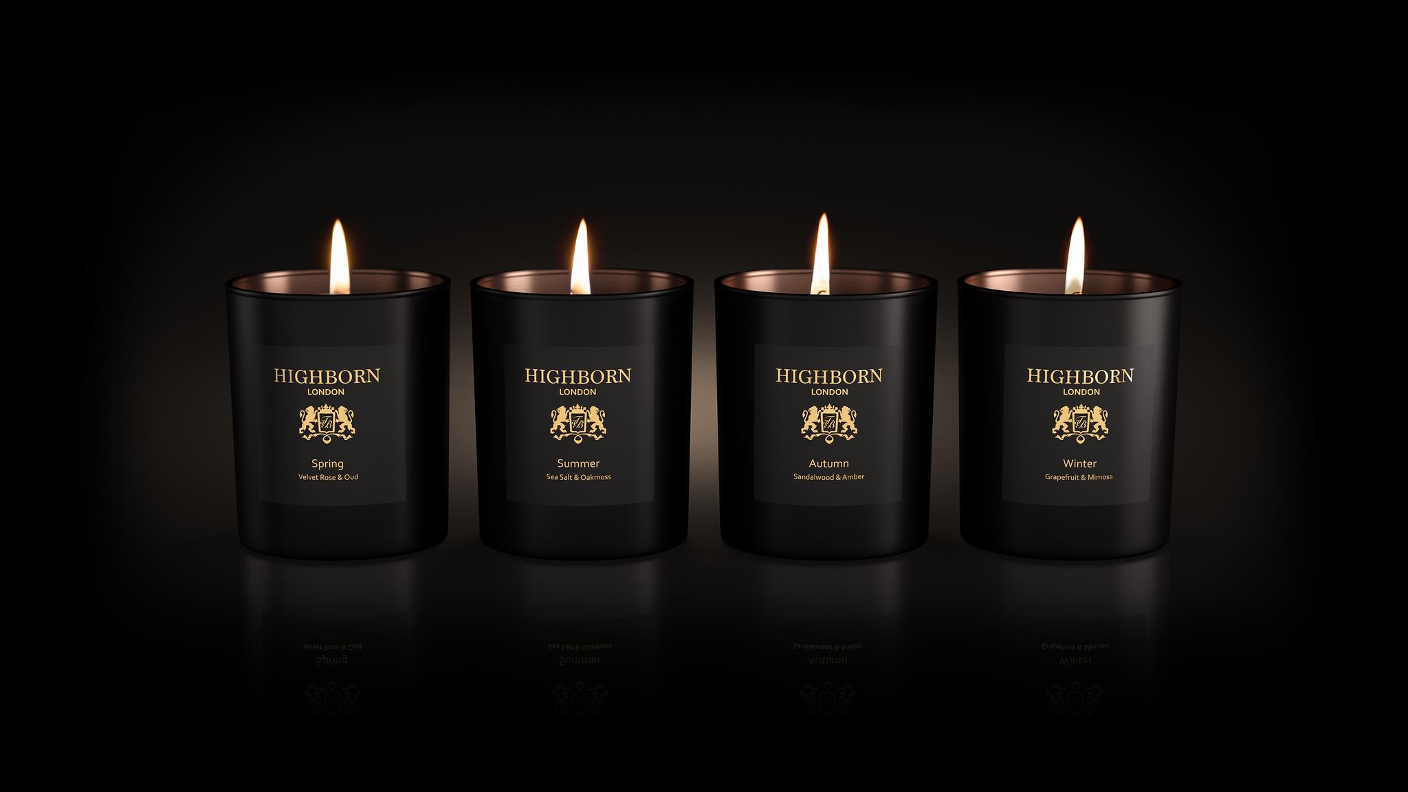 HIGHBORN Luxury Natural Wax Candle