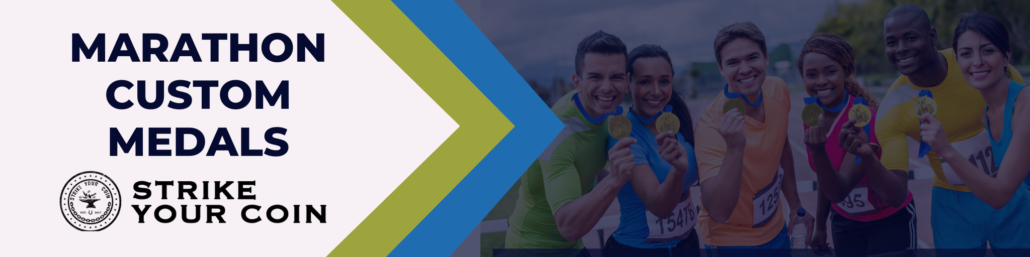 Custom Marathon Medals: Celebrate Every Achievement - Strike Your Coin