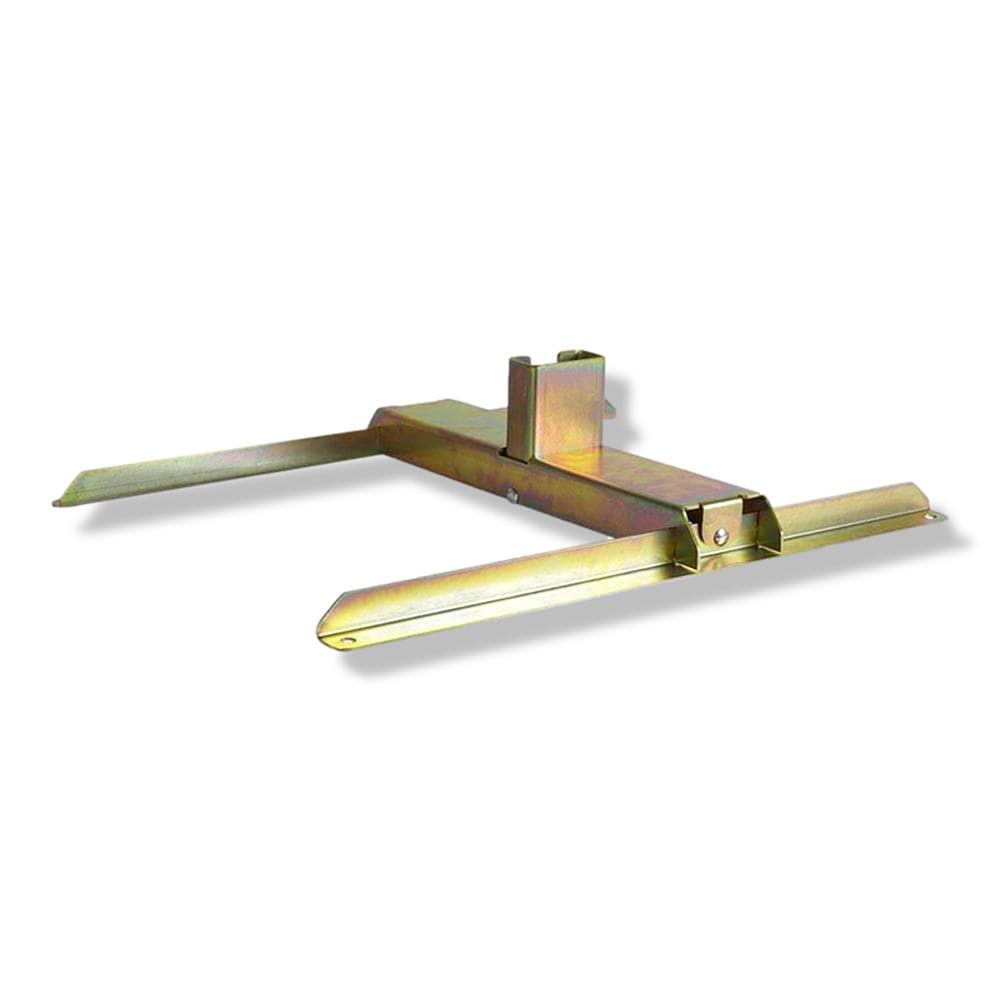 2x4 Shooting Target Stand - Yellow Zinc Plated AR500 Steel ...