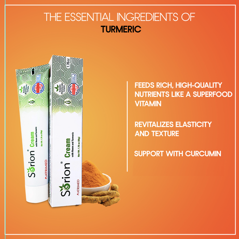 Sorion Herbal Cream with Coconut Oil, Neem, Turmeric, Pala Indigo