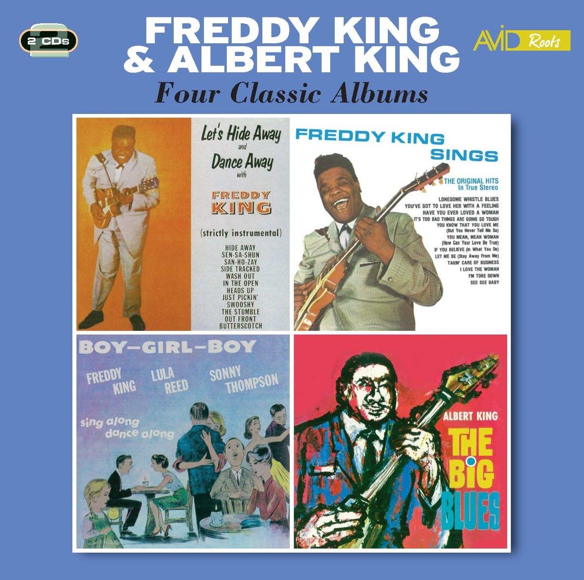 Freddy King & Albert King - Four Classic Albums - 2 CD Set