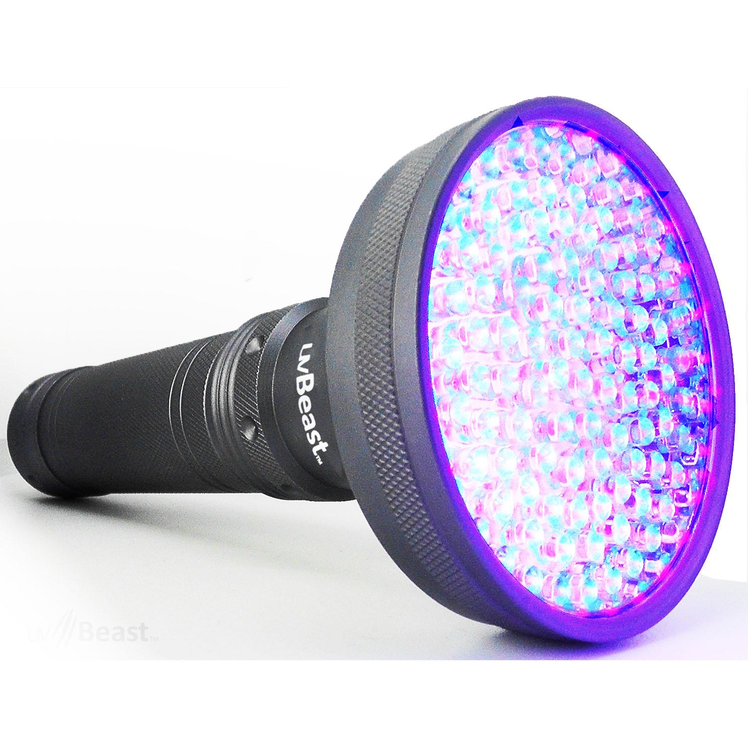 uvBeast UV Flashlight Black Light Most Powerful Professional Grade