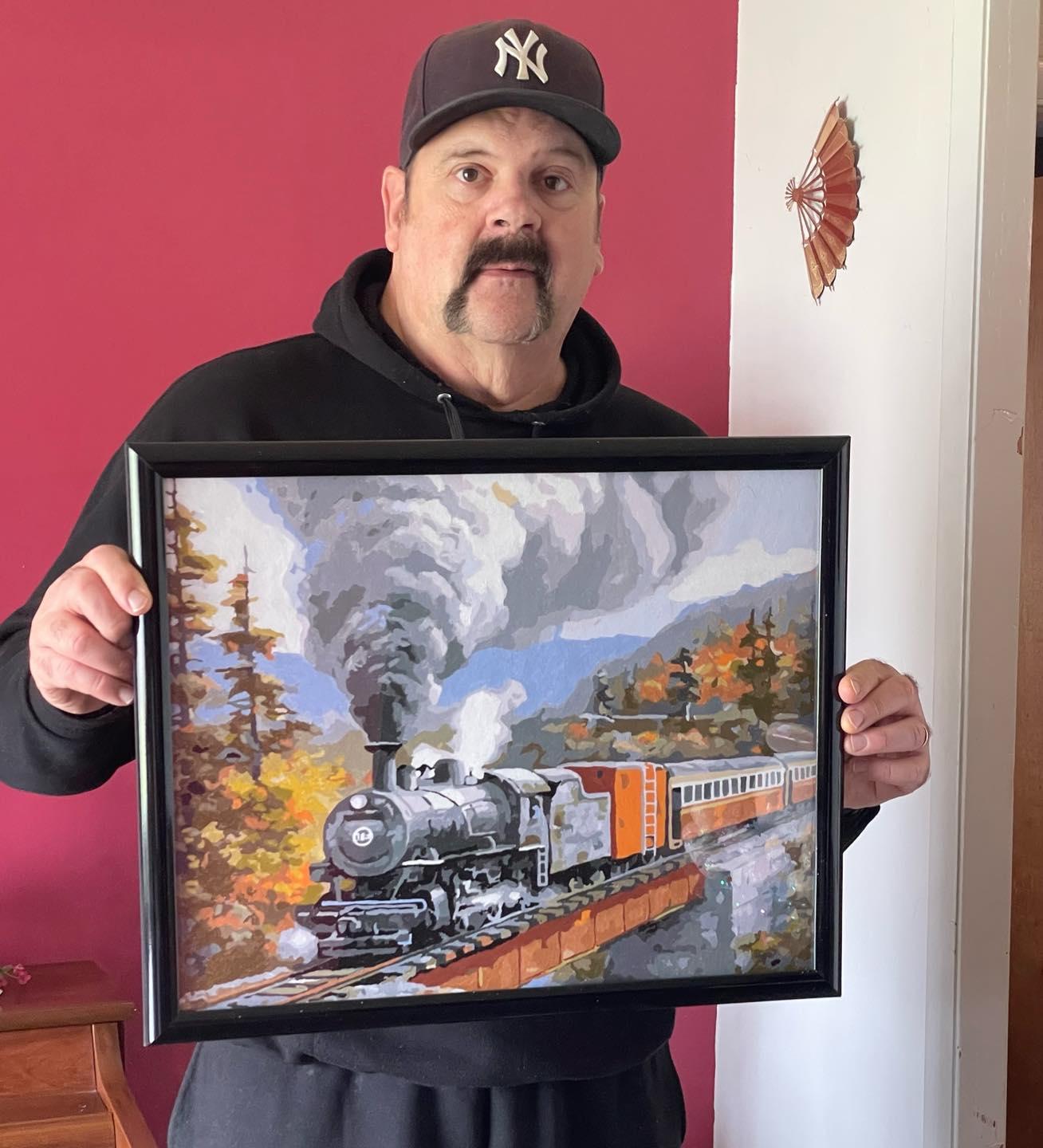 CREATING A MASTERPIECE WITH PAINT BY NUMBERS