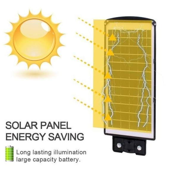 60W Solar Street Light 6000 Lumens