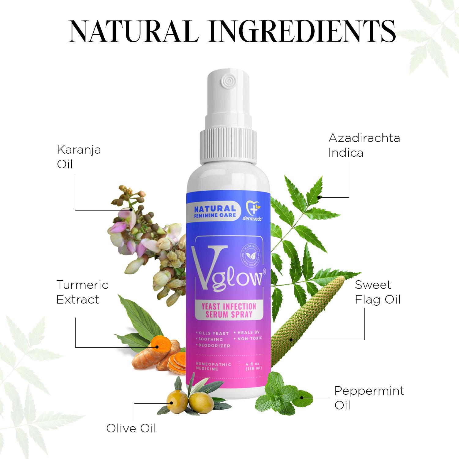 Dermveda Boric Acid Spray - Natural BV & Yeast Infection Relief