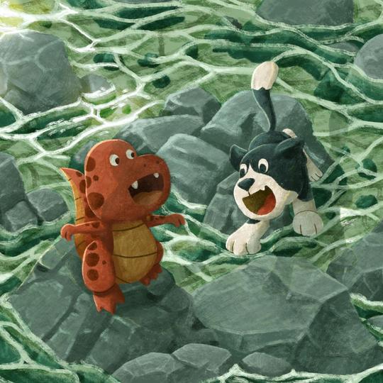 The Adventures of Cranpup: The Cranasaurus & The T-Rex