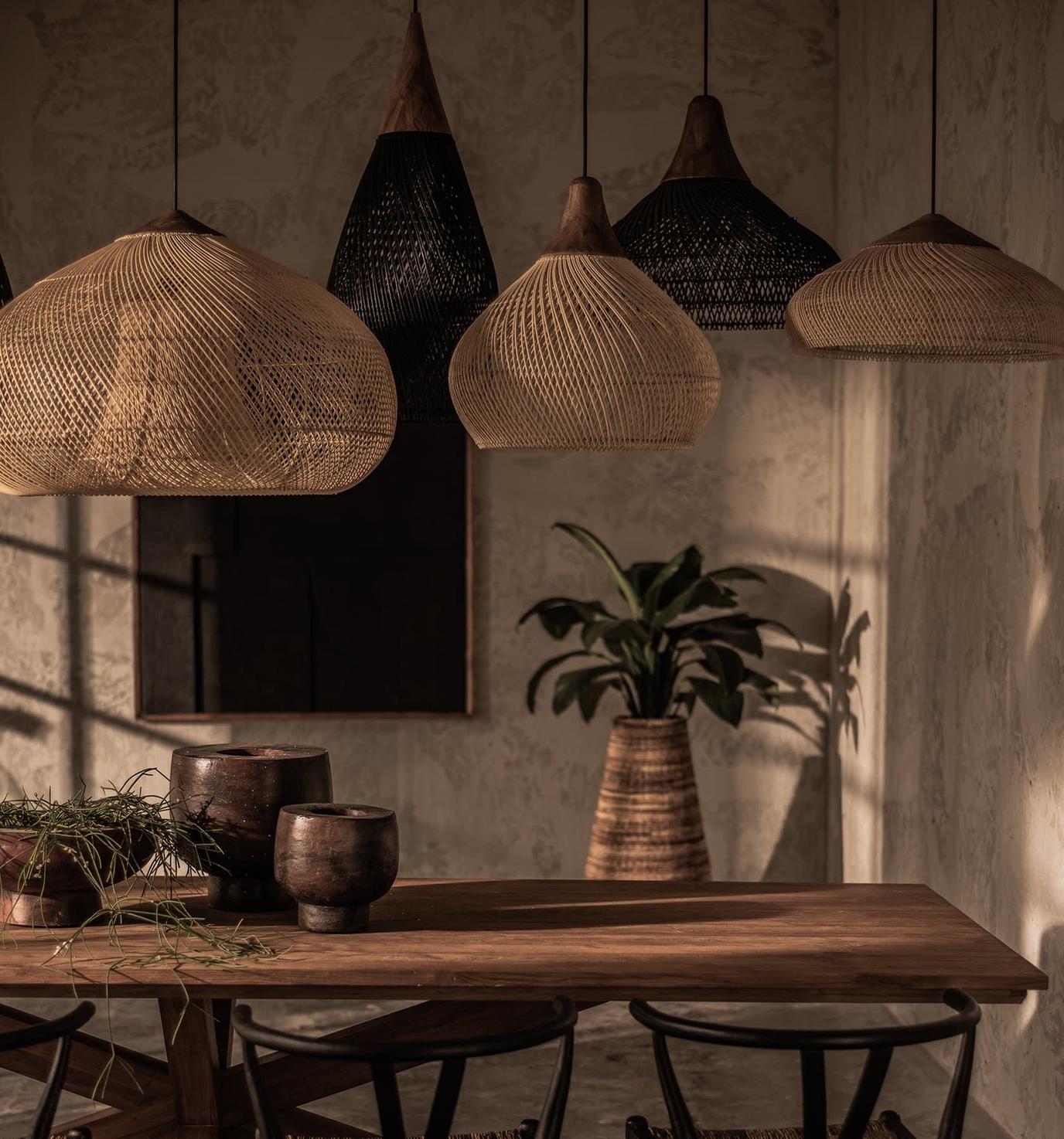 Bell Lamp - Large | Rustic lamp shade | Acumen Collection - Acumen ...