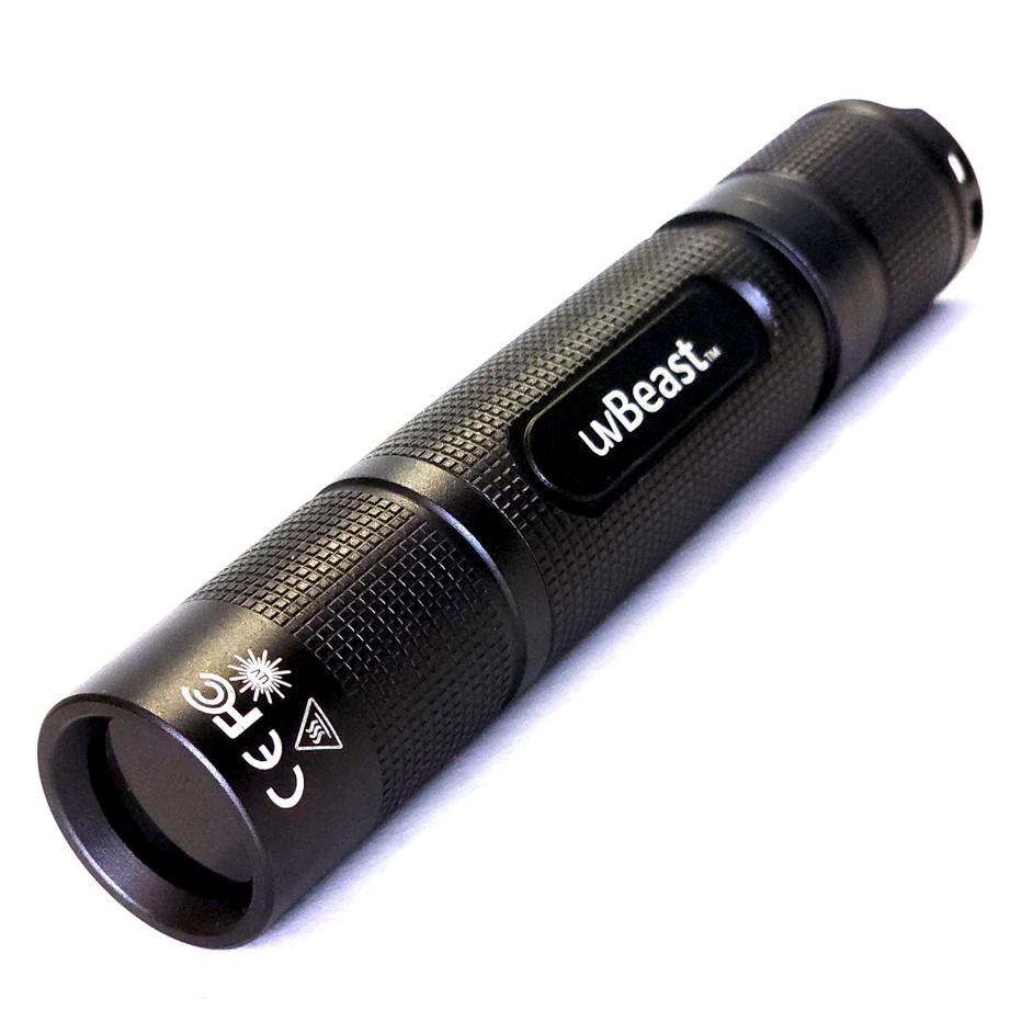 uvBeast UV Flashlight Black Light Most Powerful Professional Grade