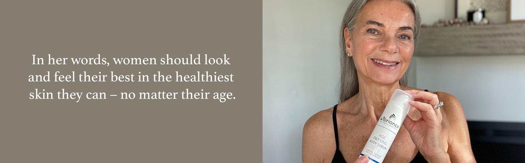 3 Tips Barbara Uses To Reduce Crepey Skin | Vibriance