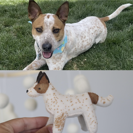 Custom Dog Baby Mobile