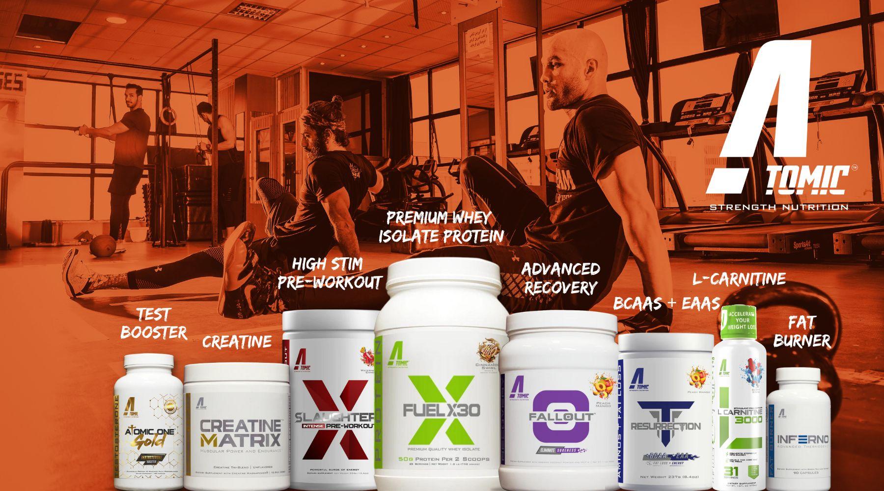 Atomic Strength Nutrition Fuel X30 25sv | Supplement Xpress ...