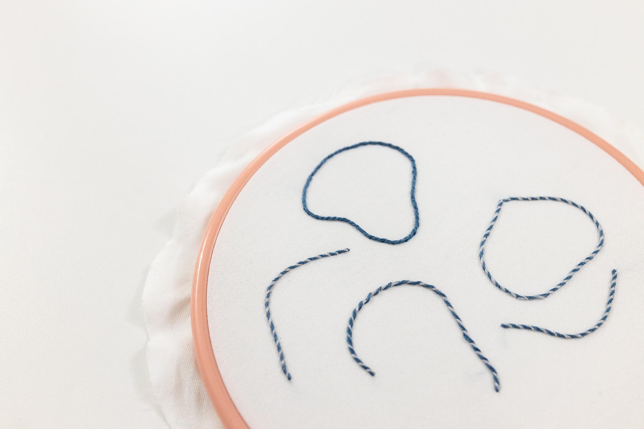 Whipped Back Stitch - Learn This Modern Embroidery Technique – Clever Poppy