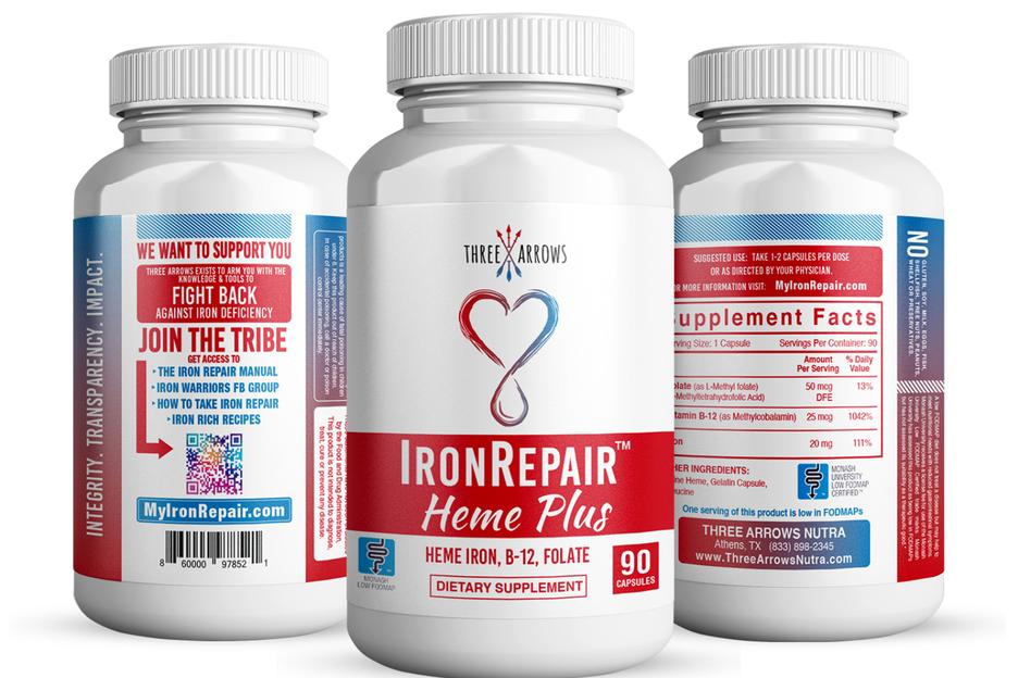 Iron Repair Heme Iron Supplement