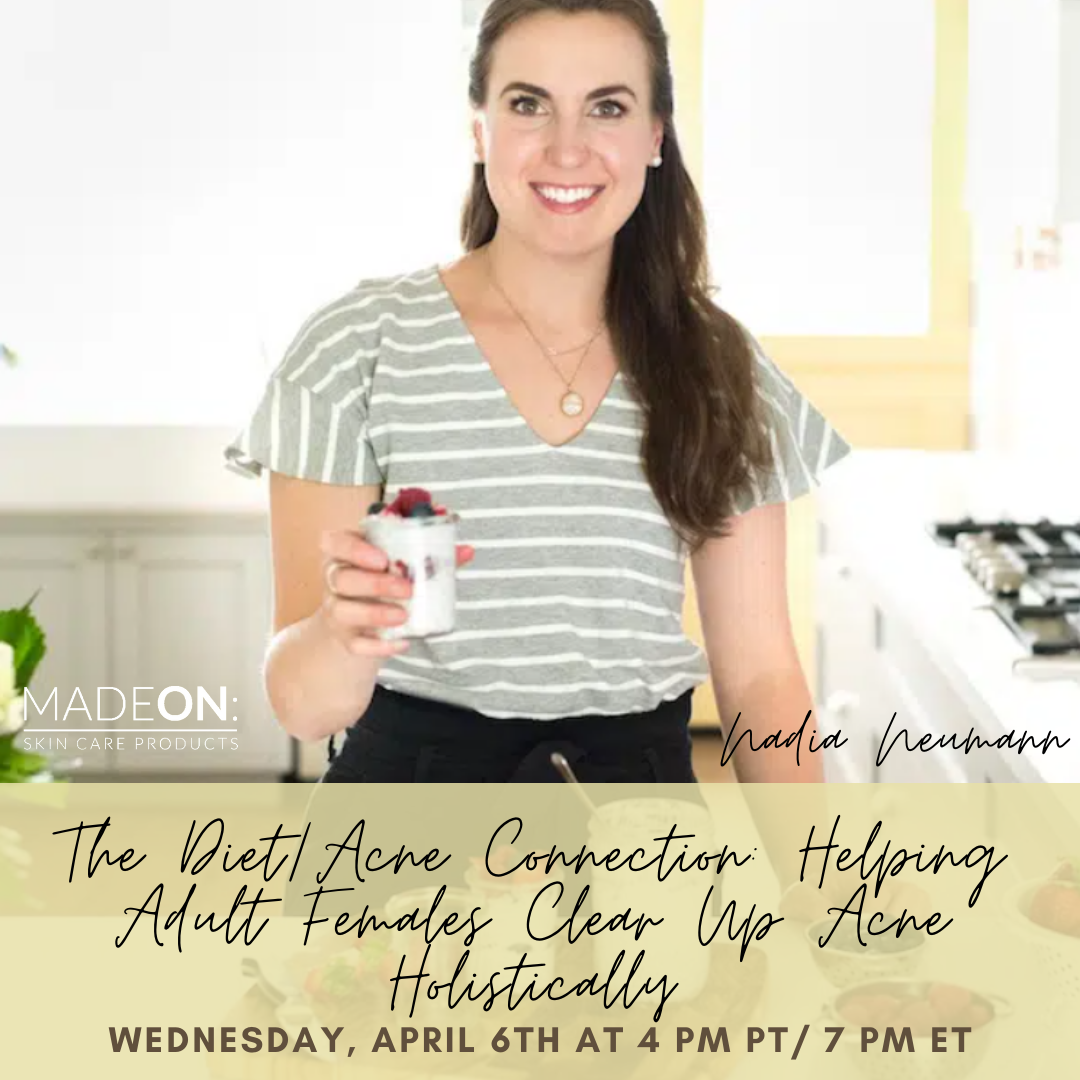 The Diet/Acne Connection: Helping Adult Females Clear Up Acne Holistic ...