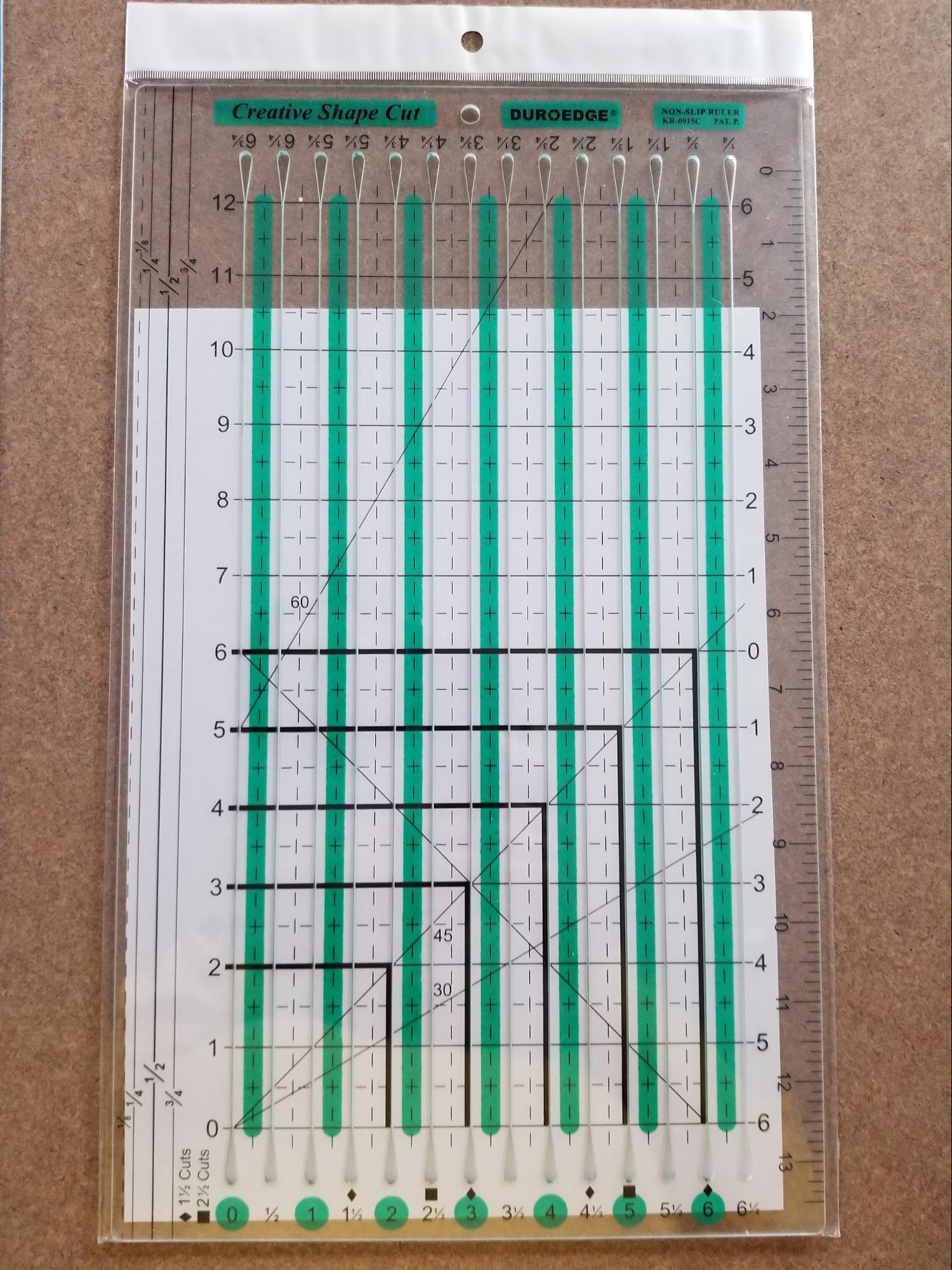 Creative Shape Cut Ruler Instruction Manual | MadamSew