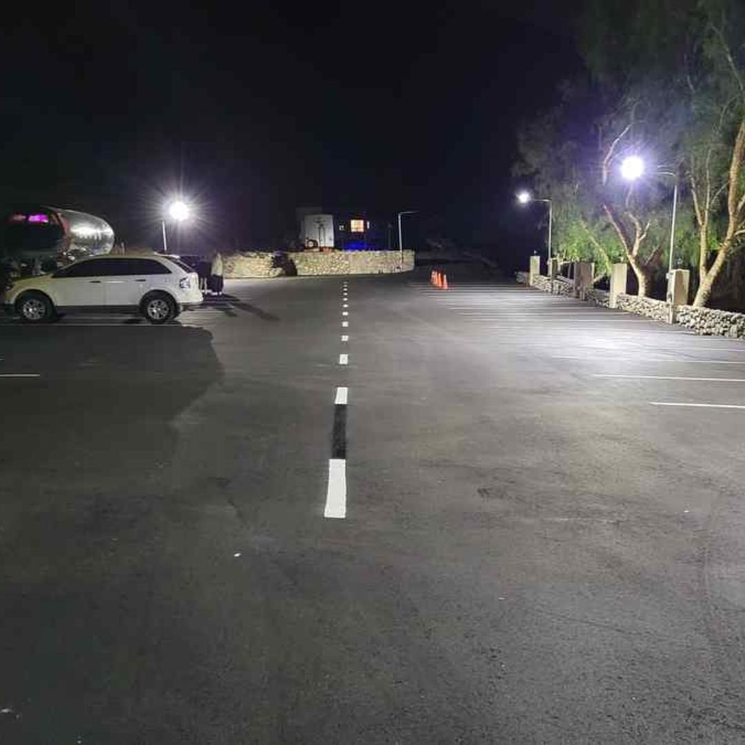 Parking Solar Lights By Home and Lighting