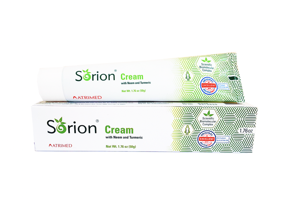 Sorion Herbal Cream with Coconut Oil, Neem, Turmeric, Pala Indigo