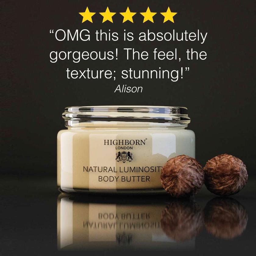Natural Luminosity Body Butter – Highborn London
