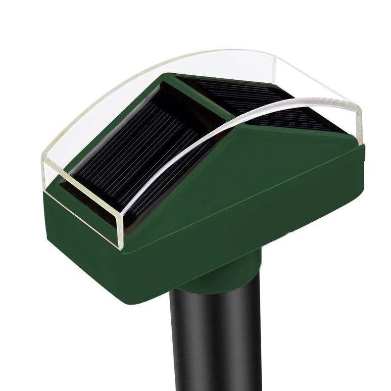 #1 Solar-Powered Mole, Vole, Gopher & Groundhog Repellent - Ultrasonic ...