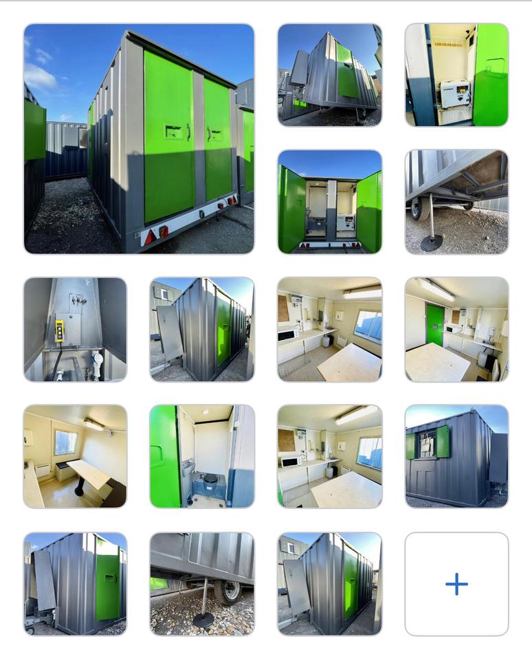 Towable Groundhog Mobile Welfare |Towable Canteen, Office, WC, Drying