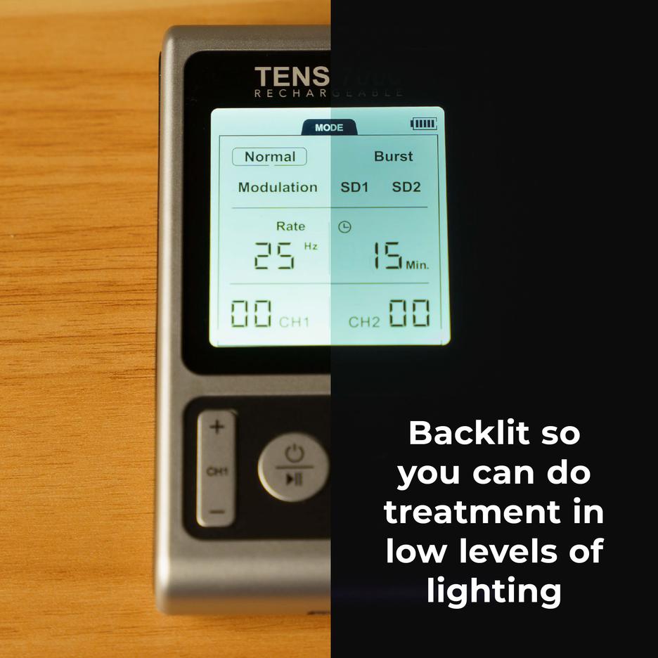 TENS 7000 Rechargeable TENS Unit - Conquer Your Pain TENS 7000 Rechargeable TENS Unit - Conquer Your Pain