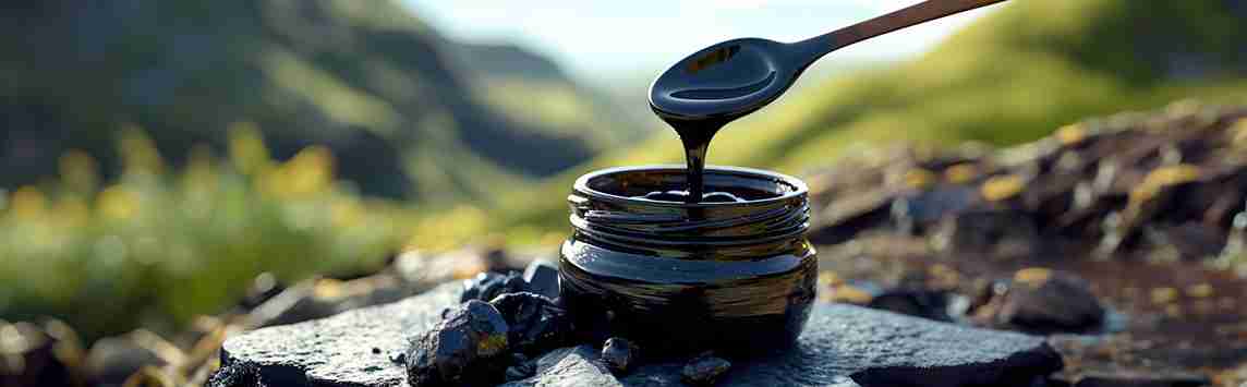 Shilajit Resin - Himalayan Pure Shilajit Resin with 79% Fulvic Acid