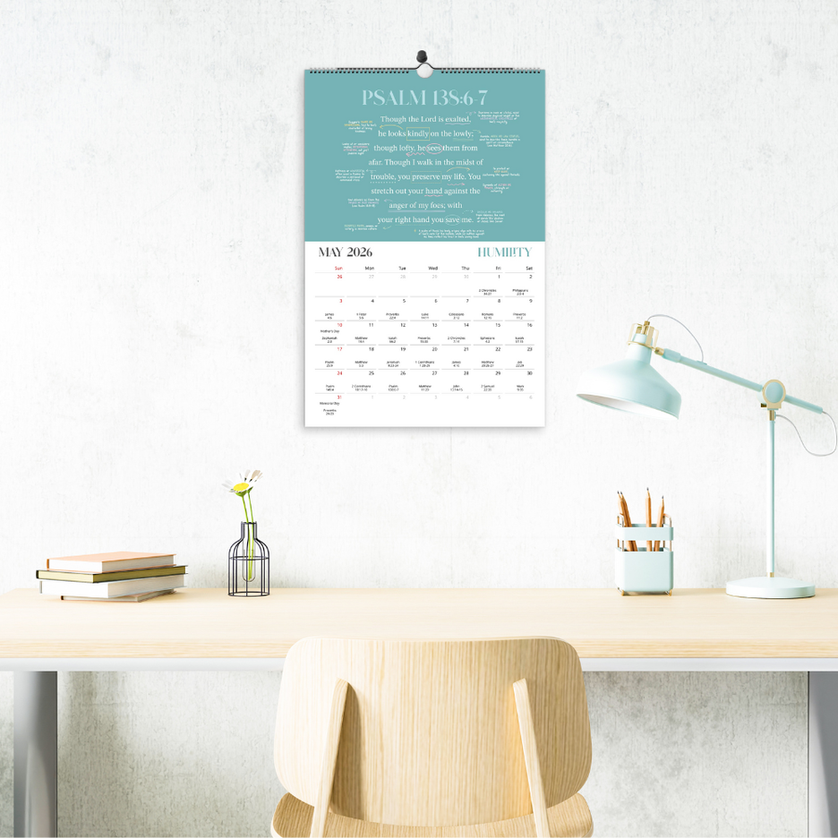 2026 Scripture Challenge Calendar