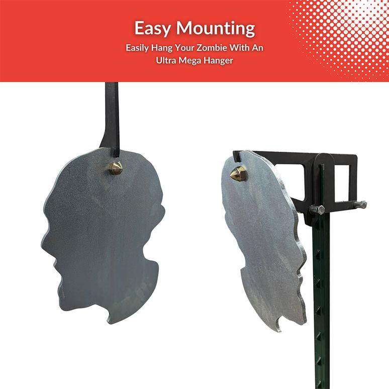 🧟 Zombie Targets - AR500 Steel Zombies For Shooting