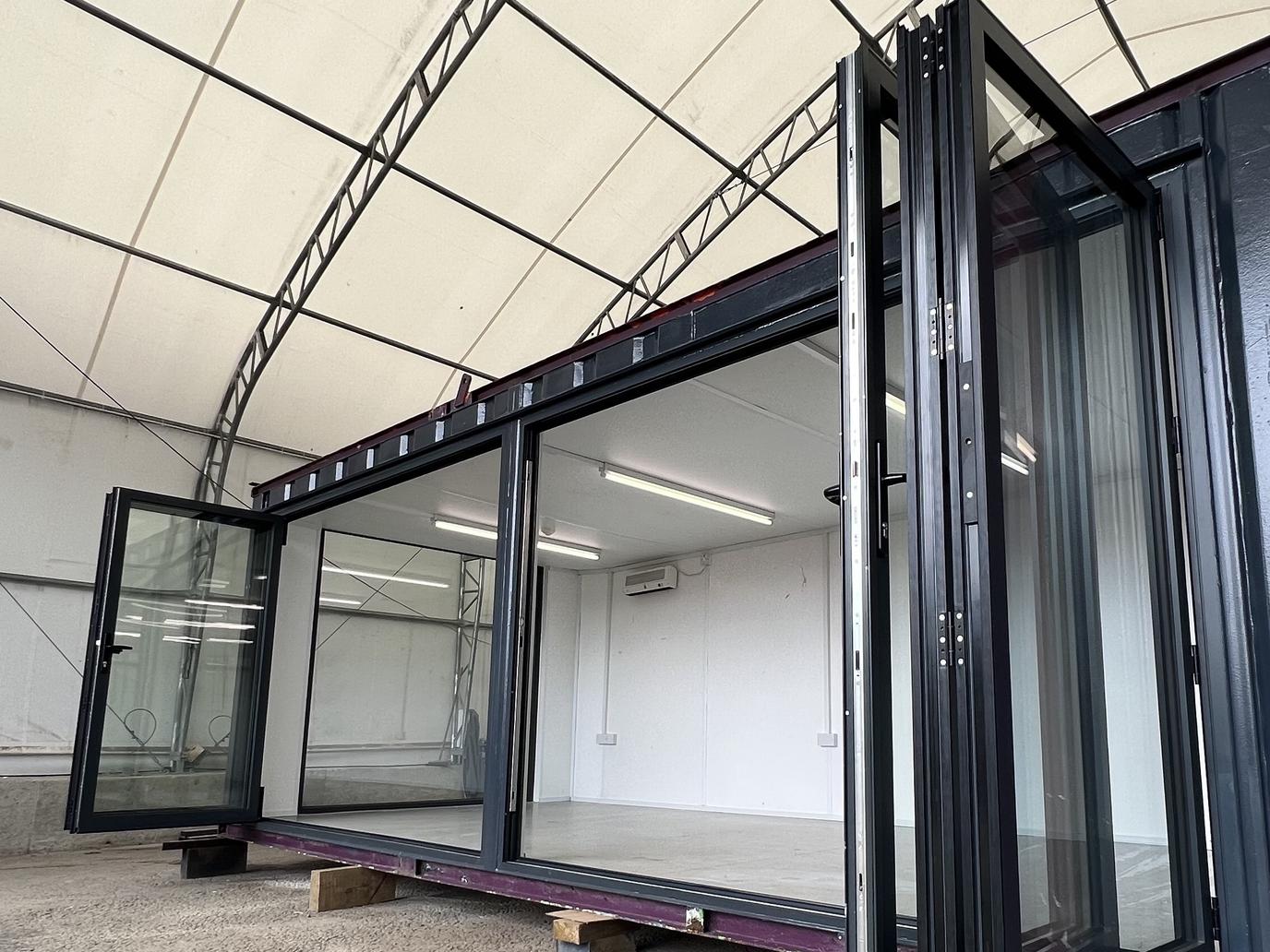 24x9 ft | Open Plan Office | Site Accommodation | Anti-Vandal Cabin