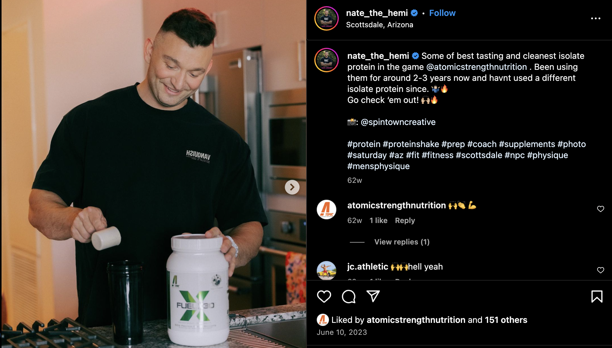 Atomic Strength Nutrition Fuel X30 25sv | Supplement Xpress ...