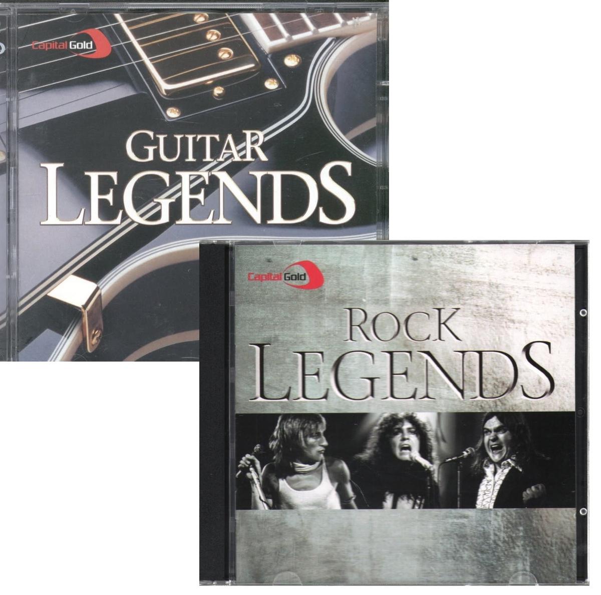 Guitar Legends & Rock Legends - 4 CD Bundle