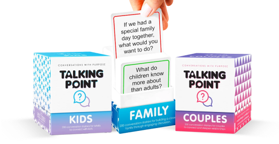 Talking Point Cards | Conversation starter cards for everyone