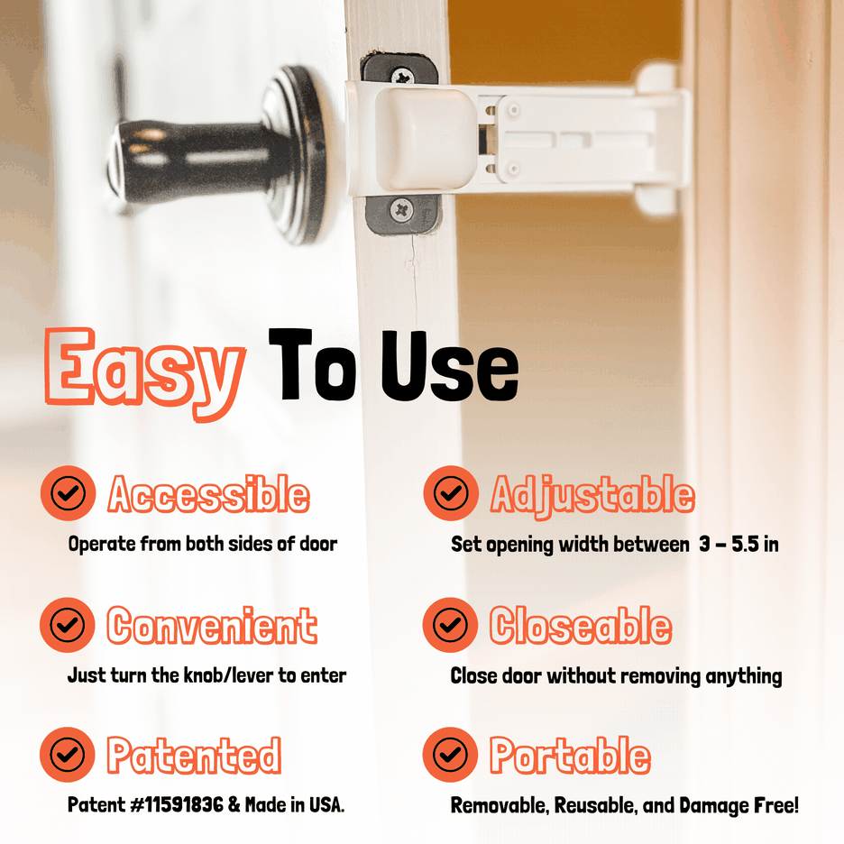 What Is Door Buddy? Meet the Door Buddy Door Prop for Cats and Adjusta