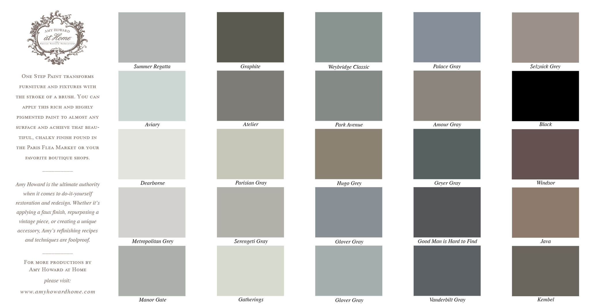 Color Guide – Amy Howard At Home