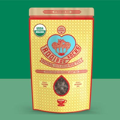 Shop page for 100ct Rooibos Rocks Rooibos Tea. 100% USDA Organic, Natu