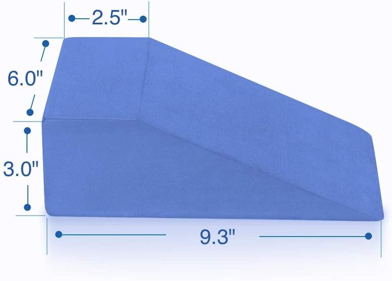 Yoga Foam Wedge Blocks (Pair) Soft Wrist Wedge, Exercise Accessories ...