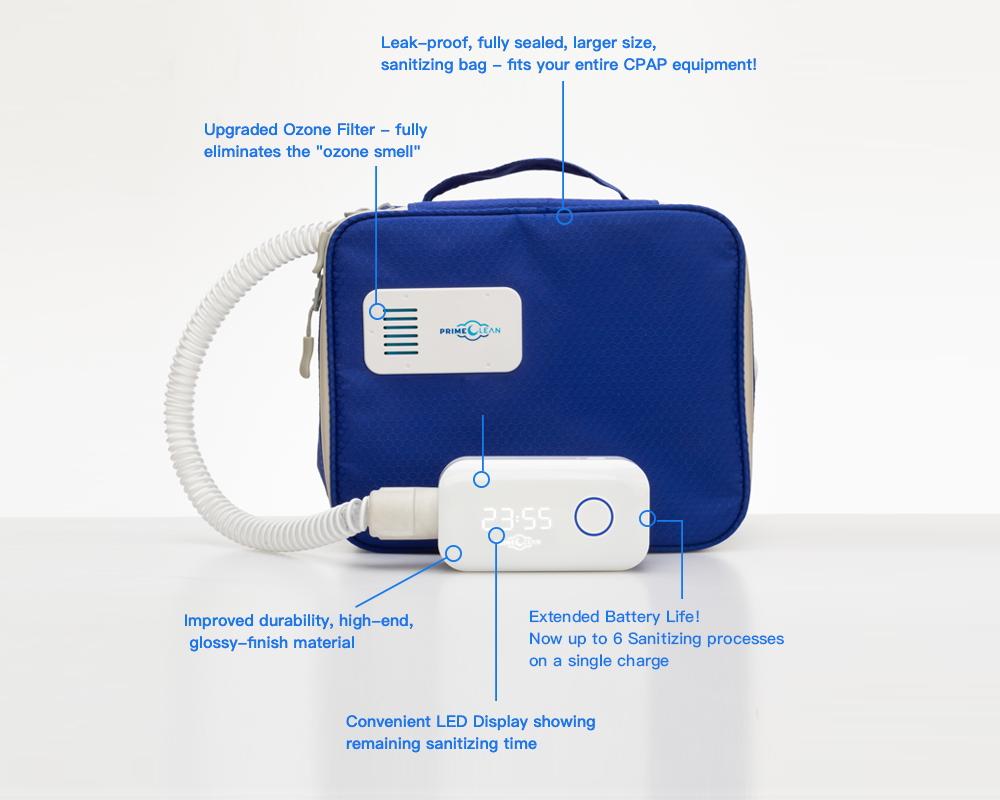 New Upgraded PrimeClean CPAP Cleaner N105